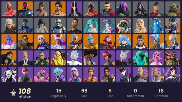 [PC/PSN/XBOX] 106 skins | Lara Croft | Bender Bending Rodríguez | The ...