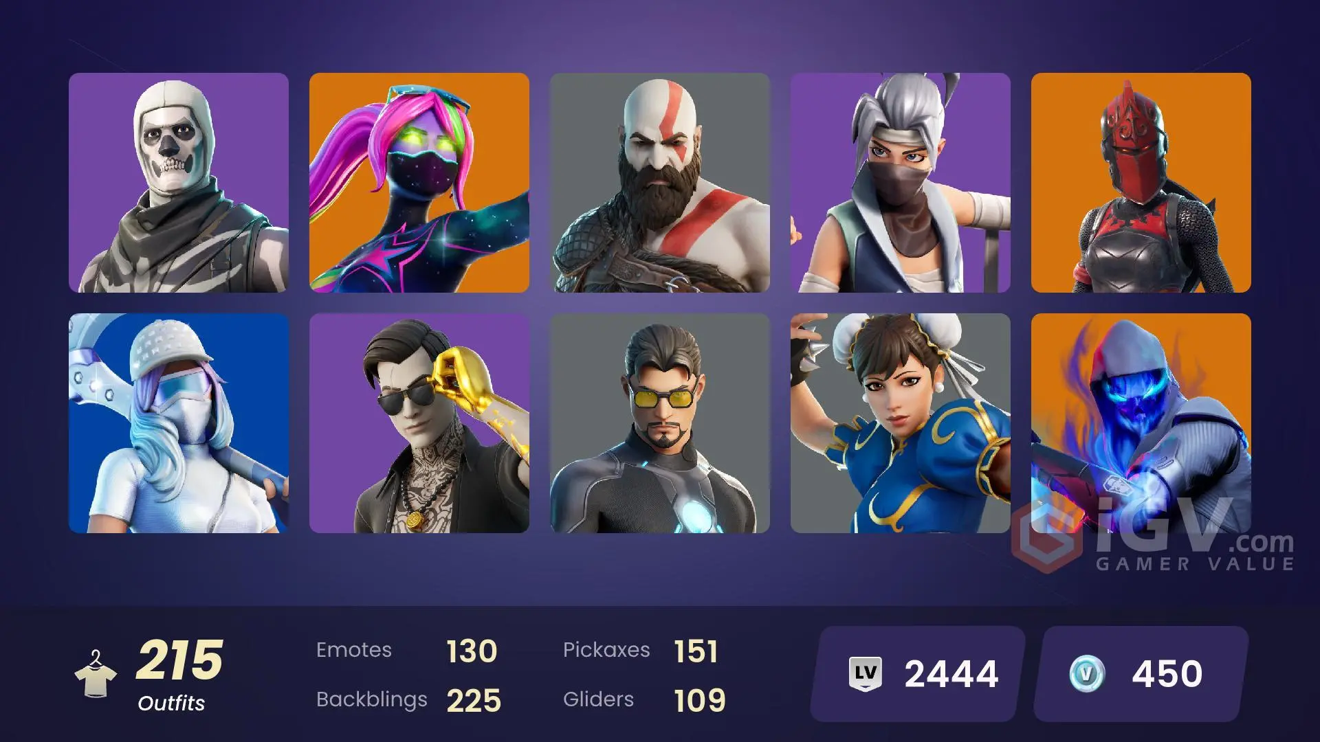 [PC/PSN/XBOX] 215 skins | Kratos | Master Chief (Matte Black) | Merry ...