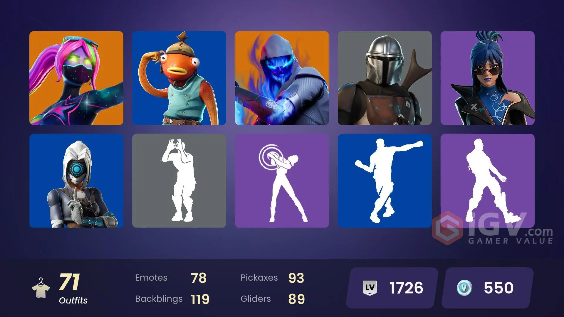 [PC/NINTENDO] 71 skins | Merry Mint Axe | Galaxia | Mandalorian ...