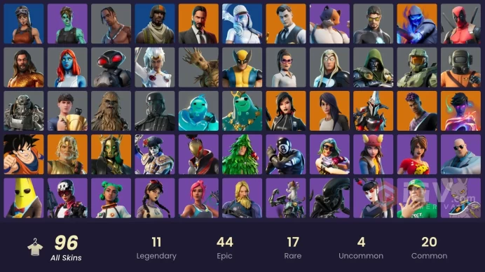 PC/PSN/Xbox/Nintendo 96 skins Travis Scott | Renegade Raider | Aerial ...