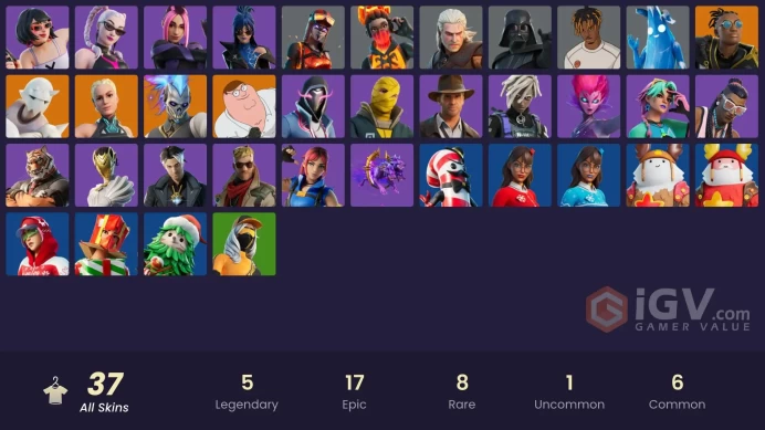 [PC/PSN] 37 skins | Malik (Solitary Defender) | Snap | Renzo the ...