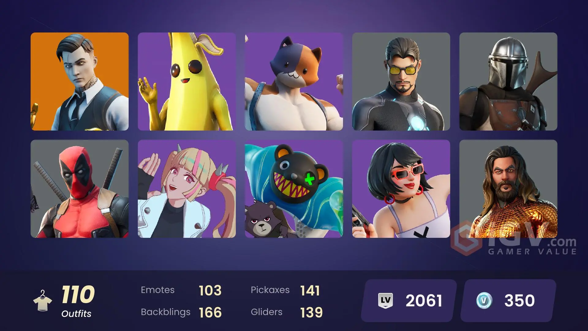 [PSN/XBOX/PC] 110 skins | Gold Meowscles | Gold Brutus | Gold Midas ...