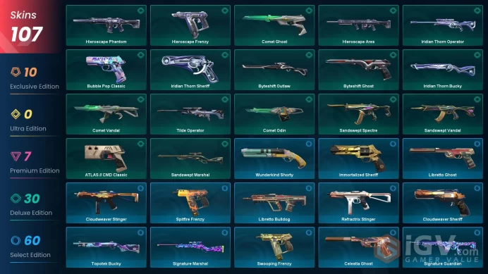 EU-TR / V25:ACT6 GOLD 2 / MYSTBLOOM KUNAI / RELIC S. DAGGERS / 31000 ...