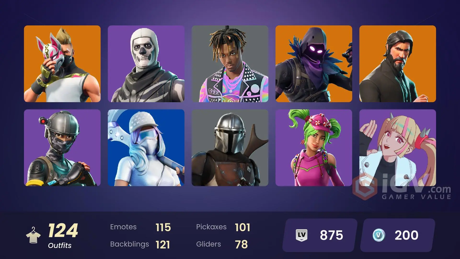 [PC/PSN/XBOX/Nintendo] 124 skins | The Reaper | Elite Agent | Rogue ...