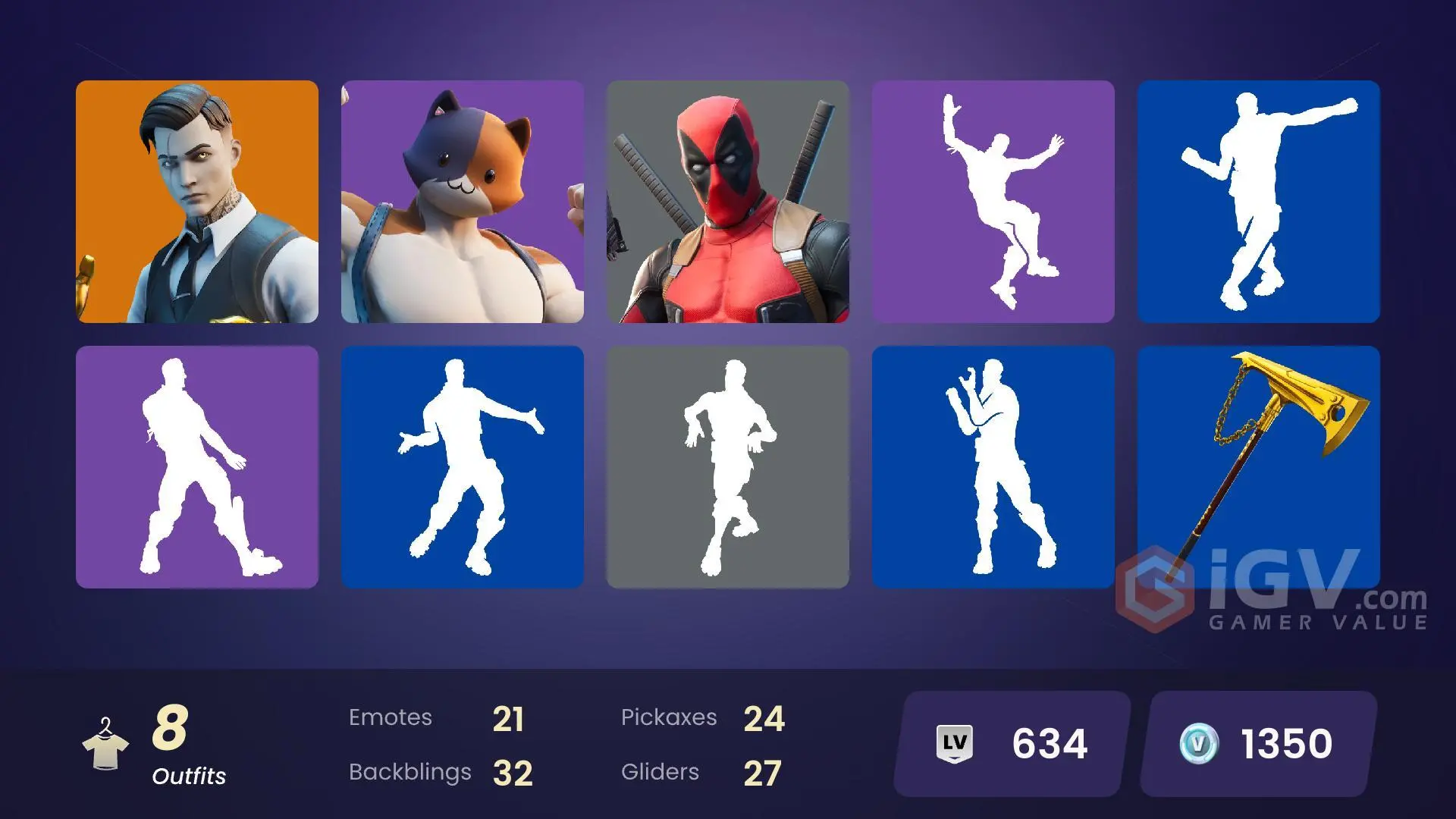 [PC/PSN/XBOX] 8 skins | Gold Brutus | Gold Midas | Gear Specialist Maya ...