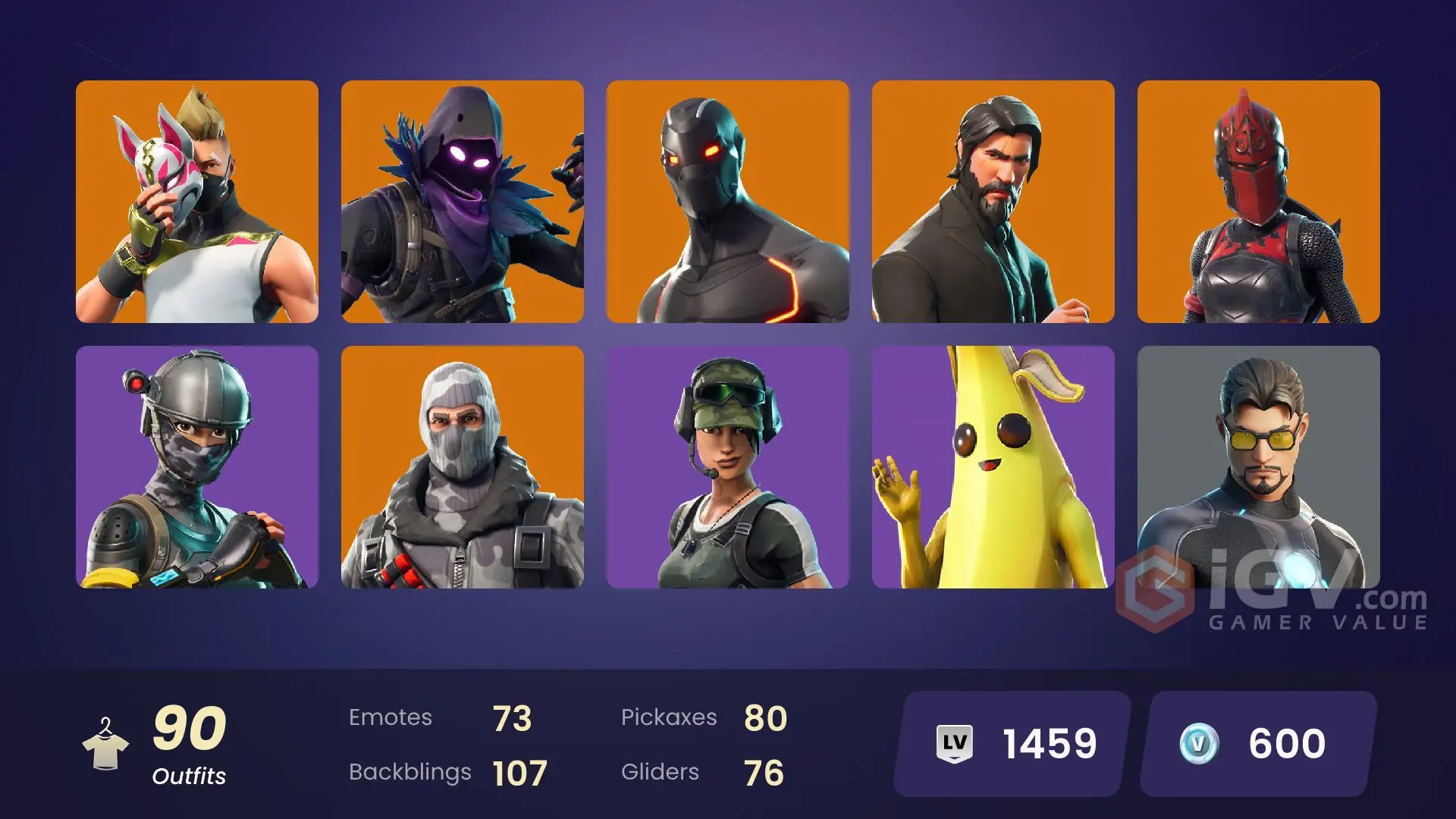 [PSN/PC/XBOX] 89 skins | OG STW | The Reaper | Elite Agent | Take the L ...