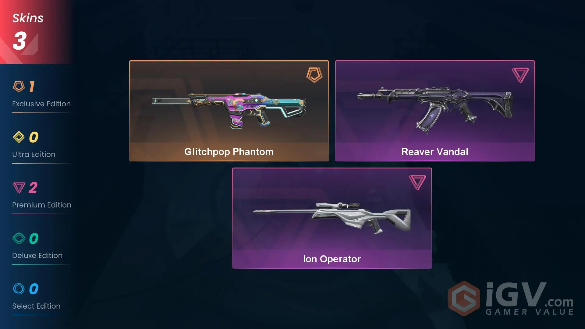 [Code 8342] Level 46 + 3 Skins / AP / Very Cheap - iGV