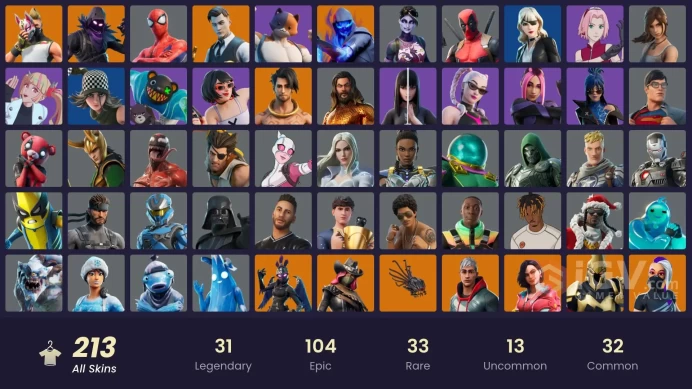 [PC|XBOX] 212 SKINS / Gold Meowscles / Gold Midas / Gold Brutus ...