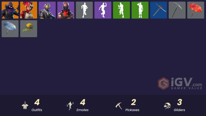 [PC/PSN] 4 skins | Rogue Agent | Tricera Ops | Raven | Burnout | Rust ...