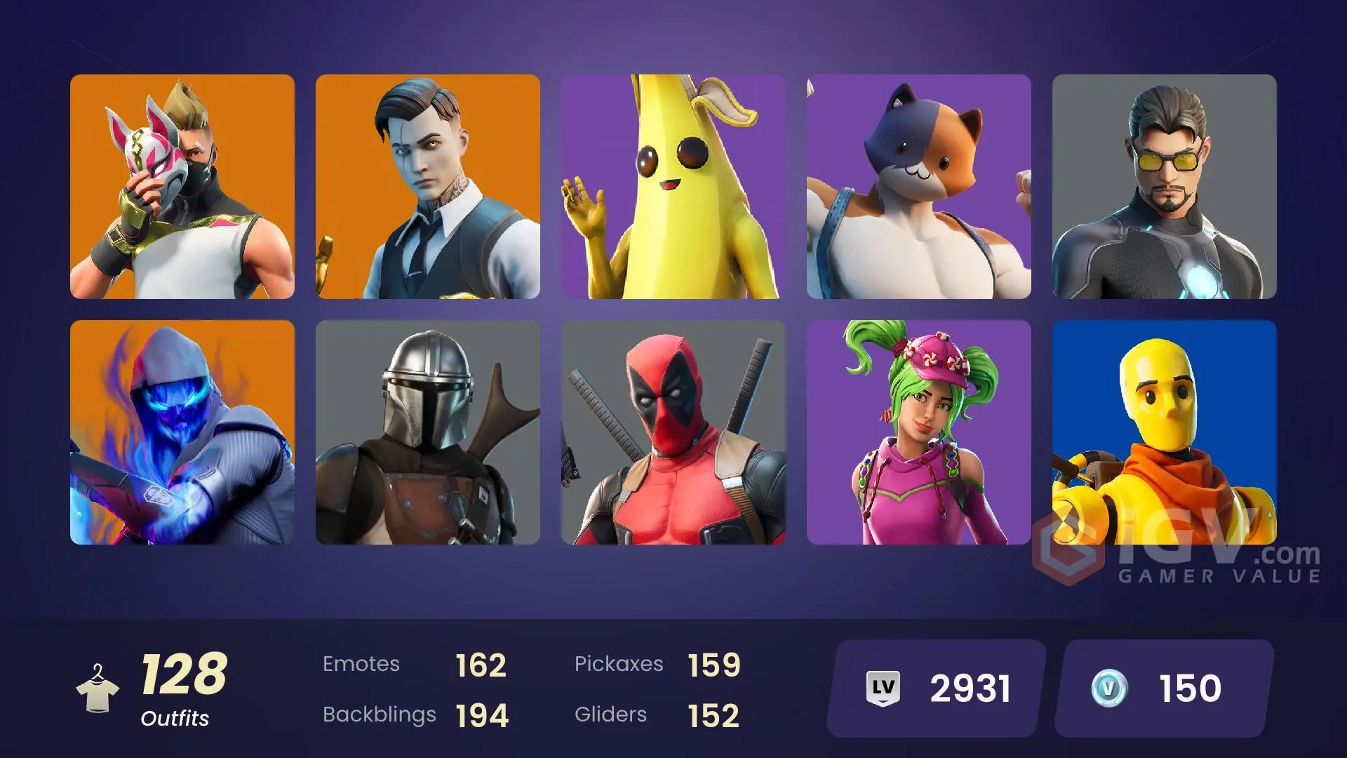 [PC/XBOX] 121 skins | Leviathan Axe | Jules | Aura | Lara Croft | Tony ...