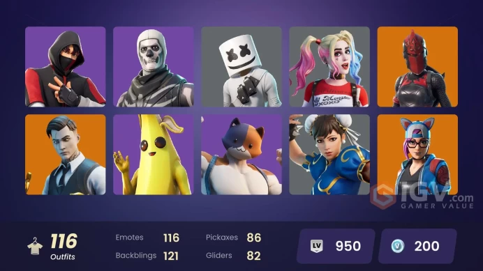 PC,PSN,XBOX 116 SKINS FA - STW - IKONIK - JOLTARA,BLAZE,FUSION,GALAXY ...