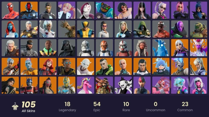 [PC/XBOX/PSN] 105 skins | Verve | Tony Stark | Eren Jaeger | Spectra ...