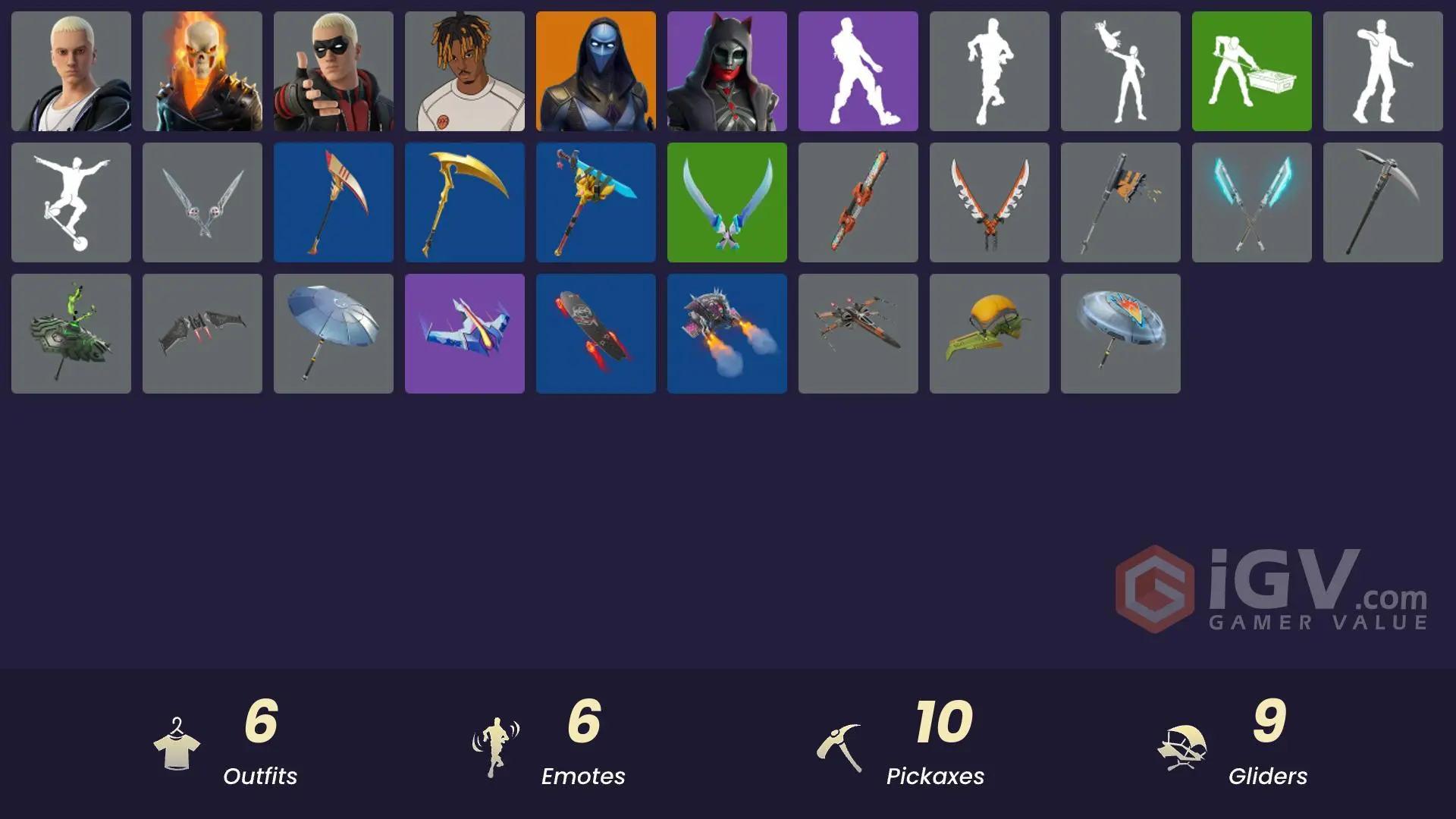 [PC/PSN/XBOX] 6 skins | Omen | Ghost Rider | Rap Boy | Slayer Juice ...