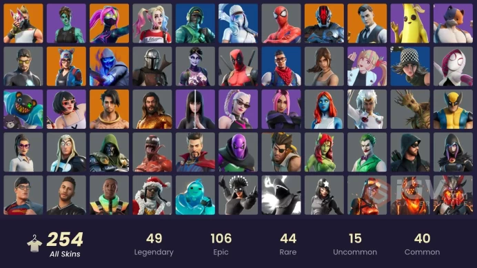 [PSN/XBOX/PC] 254 skins | Gold Midas | Gold Meowscles | Gold Brutus ...