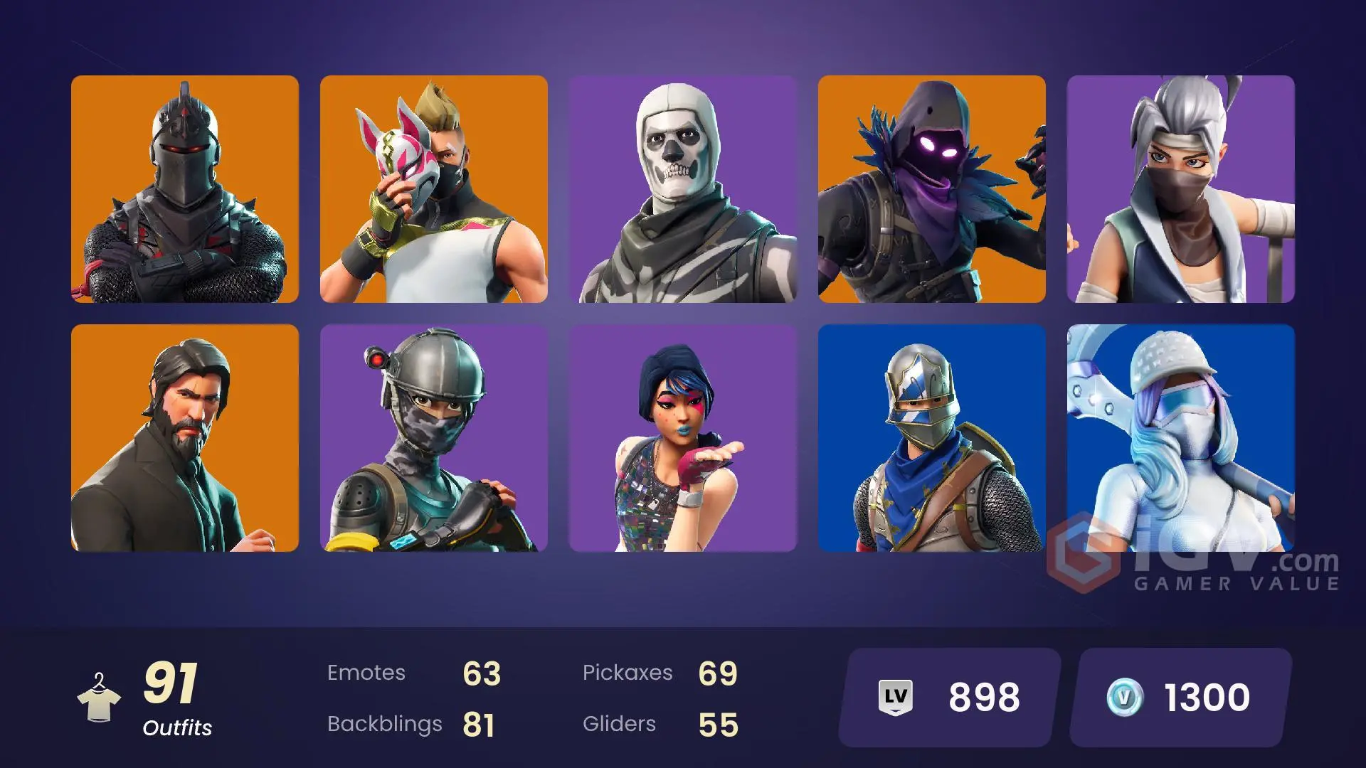 [PC/XBOX] 91 skins | OG STW | Black Knight | Sparkle Specialist | The ...