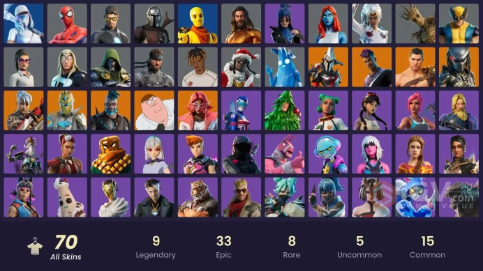 [PC/NINTENDO] 70 skins | Sultura | Leviathan Axe | Cymitar | Verve ...