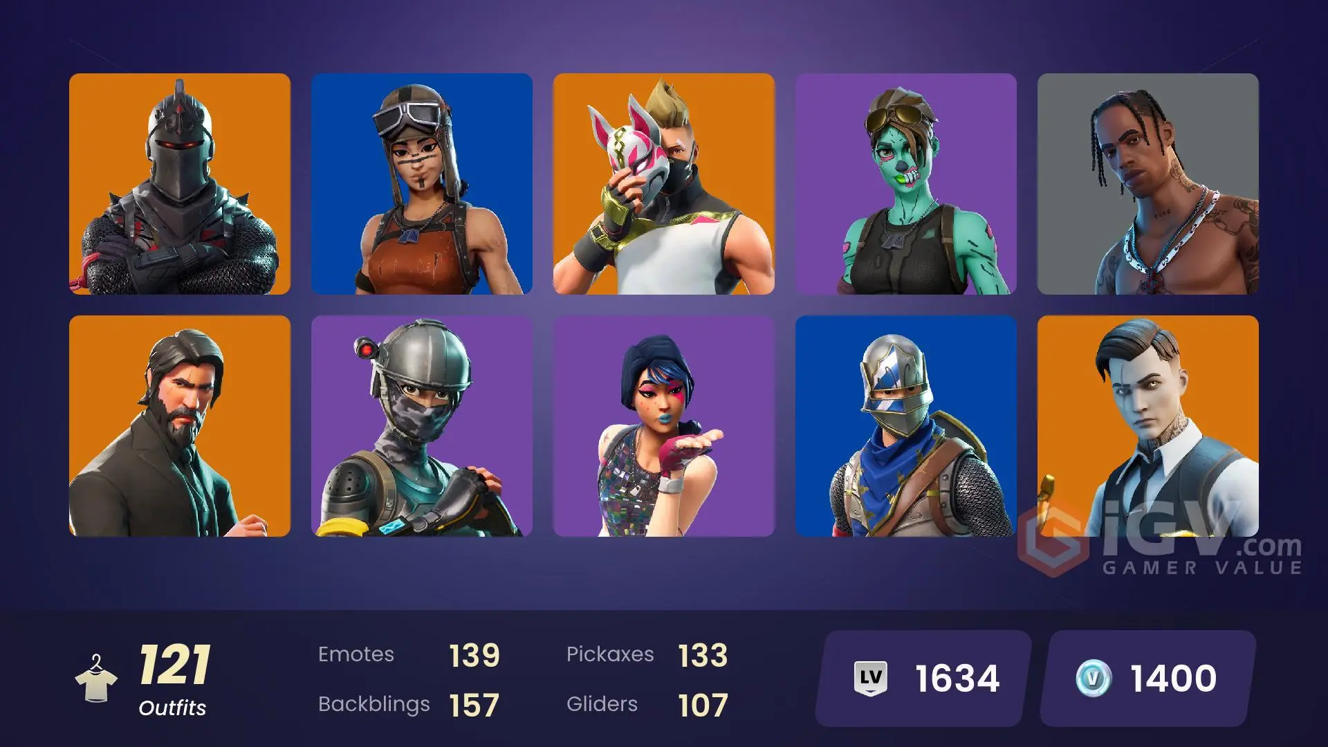FA 121 skins Black Knight | Travis Scott | Sparkle Specialist | The ...