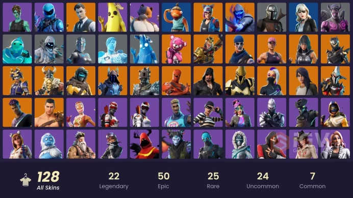 PC/PSN/Xbox/Nintendo 128 skins | OG STW | IKONIK | Leviathan Axe ...