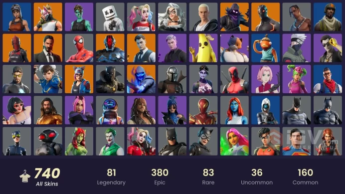 [PC] 740 skins | Renegade Raider | Aerial Assault Trooper | Blue Team ...