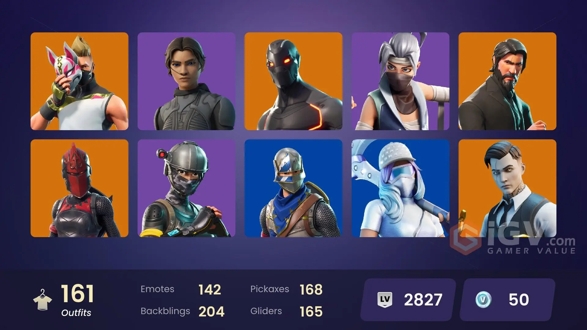 FA 160 skins The Reaper | Blue Squire | Royale Knight | Elite Agent ...